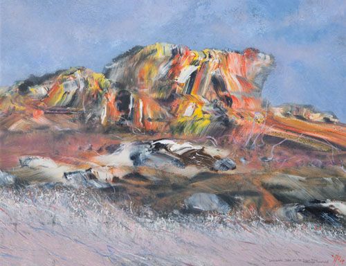 LANDSCAPE STUDY AT FAT DINGO MINE by Thomas Gleghorn artist at GFL Fine ...