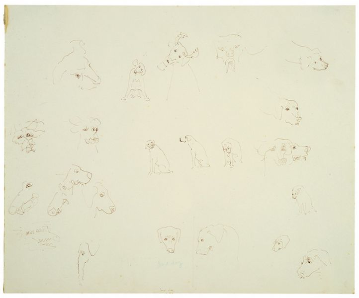 Bad Dog (Dog Study) by William Wegman artist at Los Angeles Modern ... Bad Dog (Dog Study) by William Wegman artist at Los Angeles Modern ...