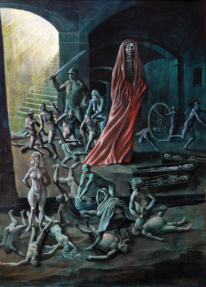 Die Schwiegermutter des Lebens by Peter Proksch artist at Tiroche ...